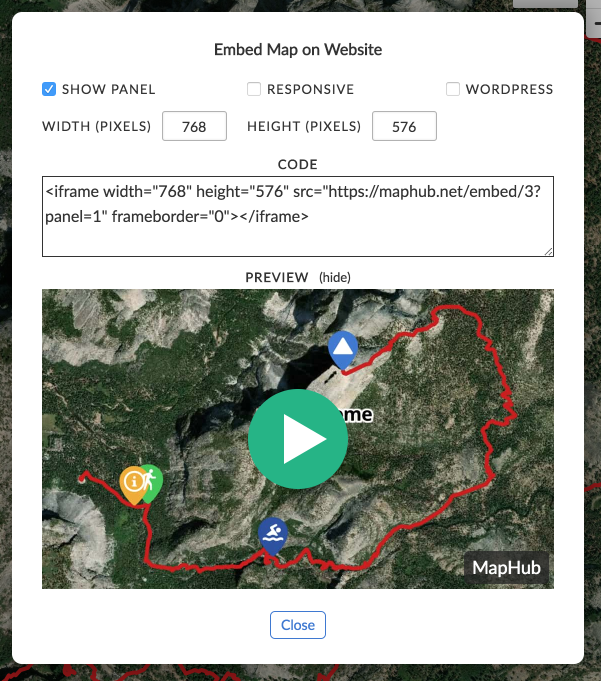 How to embed a map into a website post - MapHub community forum